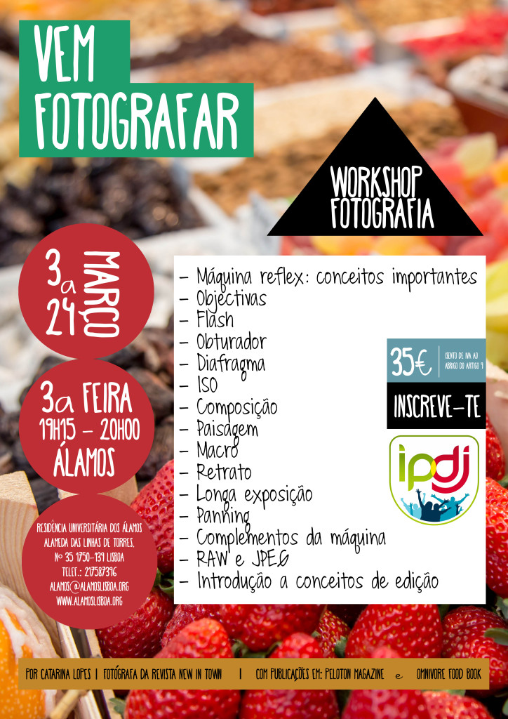 Vem fotografar: Workshop de fotografia – Residência Universitária dos ...